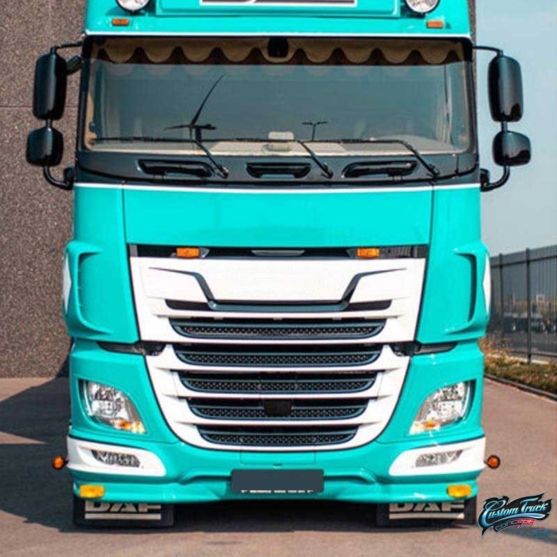 Spoiler Daf XF Euro 6 polyester Montage facile 240IF3002