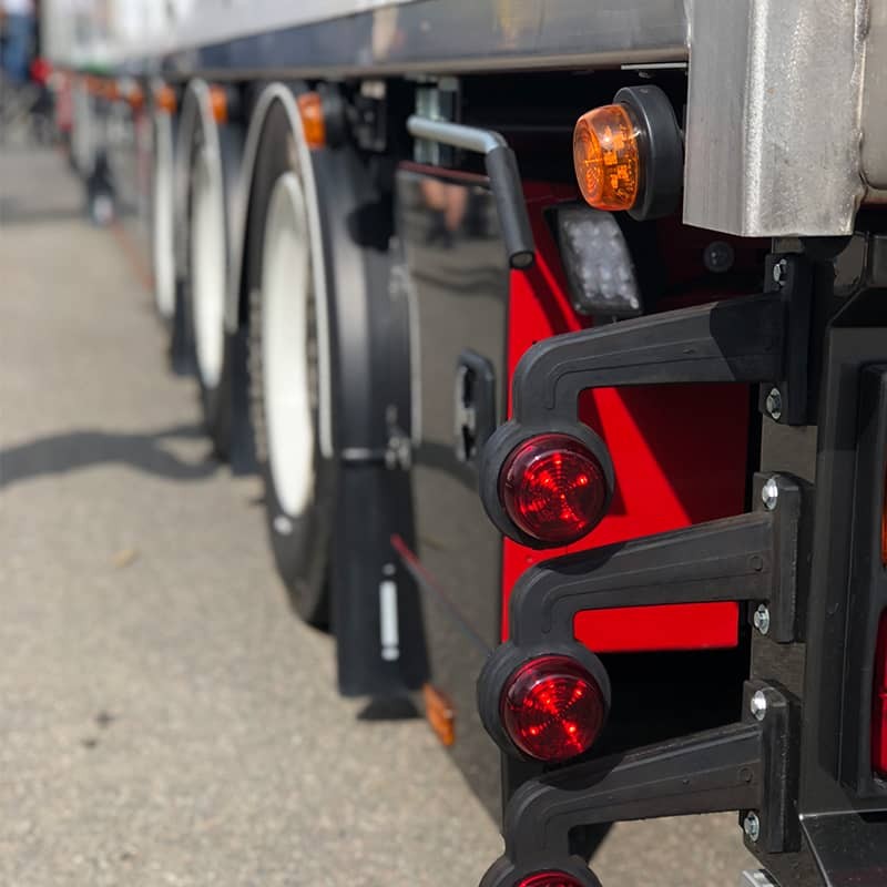 MODULE 6 LEDS ROUGE CABOCHON BLANC POUR FEU SUEDOIS Module 6 leds r...