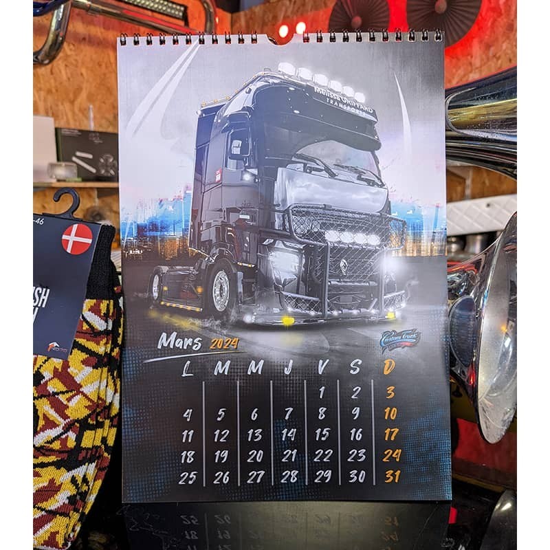 Calendrier Custom Truck Concept 2024 13 camions équipés CALENDRIER ...