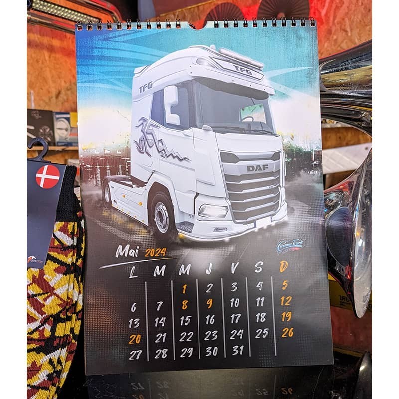 Calendrier Custom Truck Concept 2024 13 camions équipés CALENDRIER ...