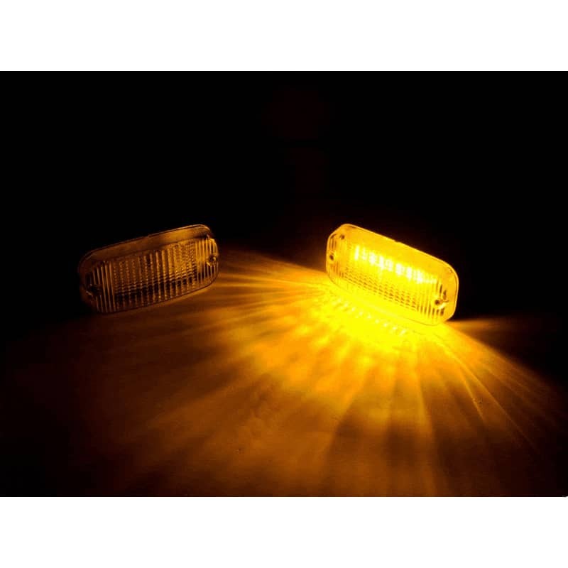 Module Led de Feu Talmu 24V-30V jaune / blanc chaud Puissance 5,8 W...