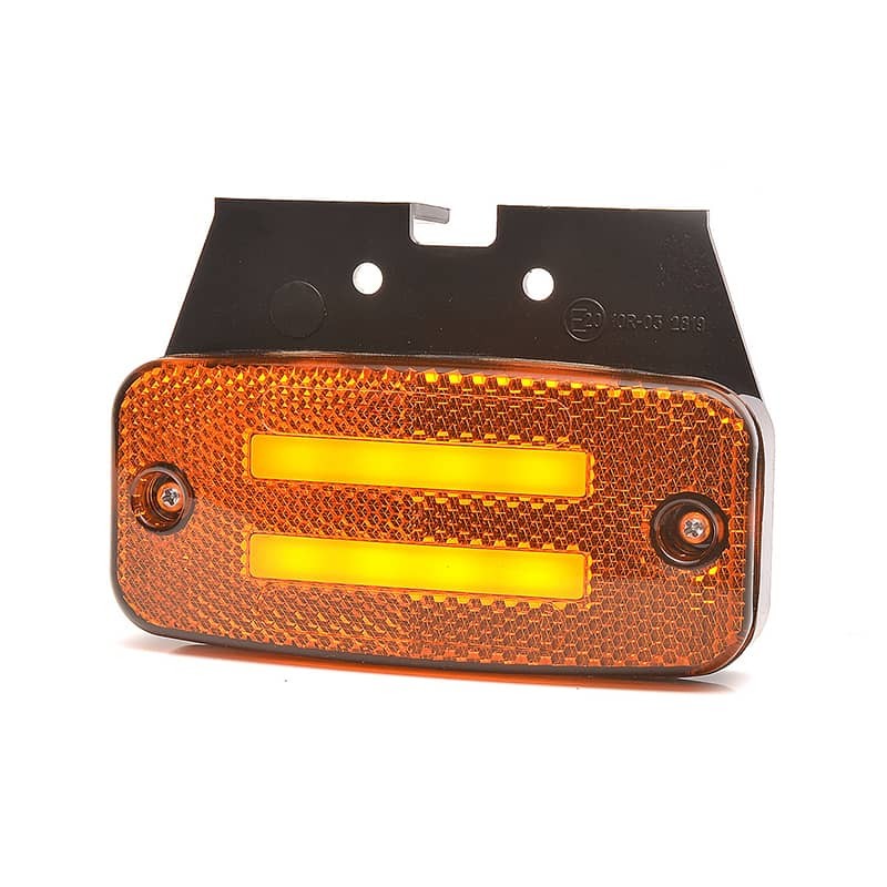 Feu latéral 2 positions (veilleuse et clignotant) LEDs 12-24V Eclai...