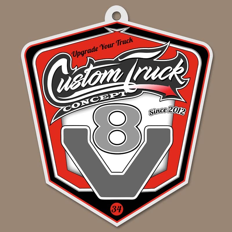 Sent Bon Camion V8 Custom Truck Concept parfum Fraise Sentorette SE...