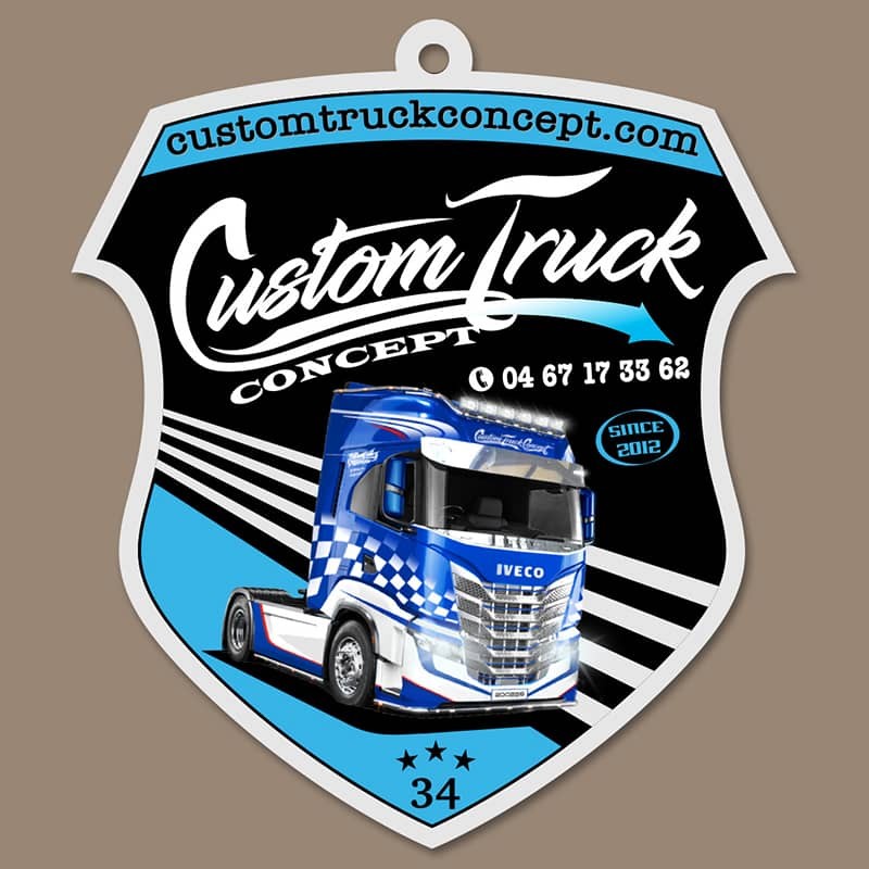 Sent Bon Camion Iveco style XFAB Custom Truck Concept parfum Citron...
