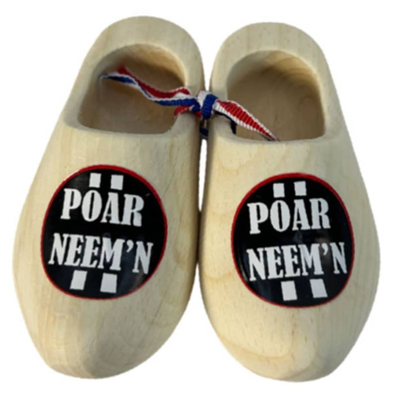 Mini Sabot en bois Poar Neem'n 10,5 cm pour la Décoration du Camion...