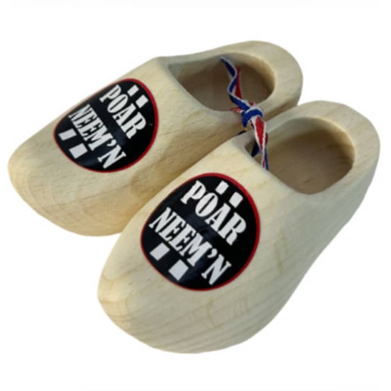 Mini Sabot en bois Poar Neem'n 10,5 cm pour la Décoration du Camion...