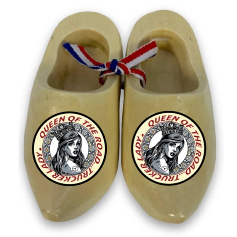Mini Sabot en bois Queen of the Road 10,5 cm pour la Décoration du ...