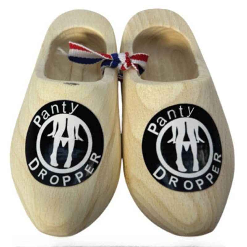 Mini Sabot en bois Panty Dropper 10,5 cm pour la Décoration du Cami...