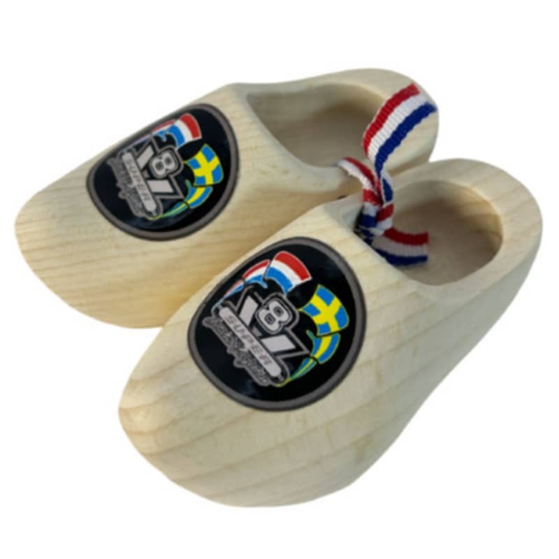 Mini Sabots en bois Swedish Perfection 10,5 cm pour la Décoration d...