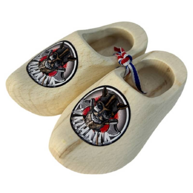 Mini Sabots en bois Viking Valhalla 10,5 cm pour la Décoration du C...