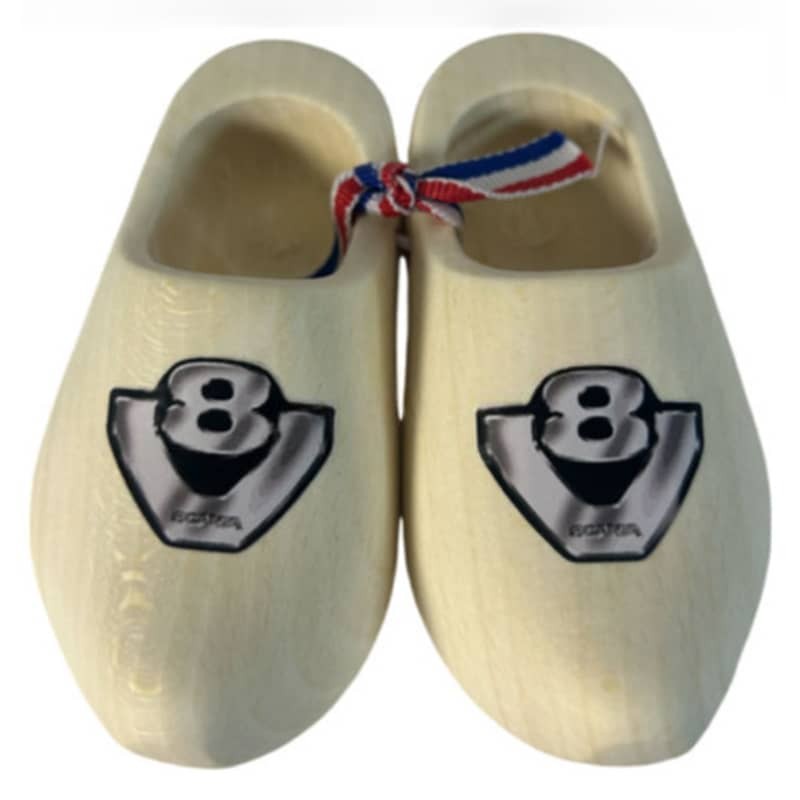 Mini Sabots en bois V8 10,5 cm pour la Décoration du Camion Pour le...