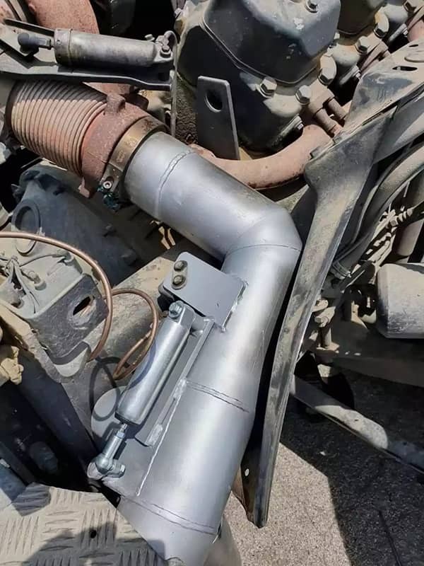 Clapet d'échappement Scania V8 144 - Compatible Montage Plug and Pl...