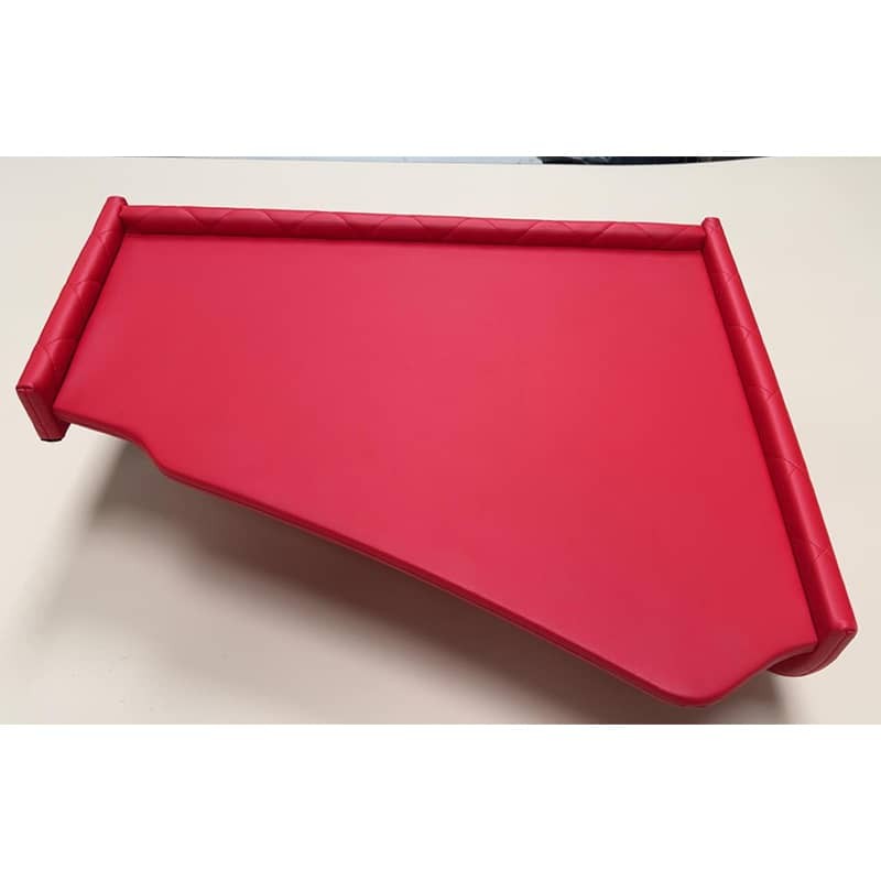 Tablette Skai rouge capitonnée Scania Next Generation Logo Custom T...