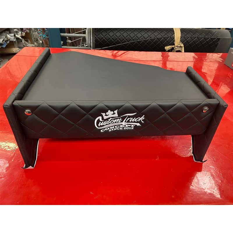Tablette Skai noir capitonnée Scania Next Generation Logo Custom Tr...