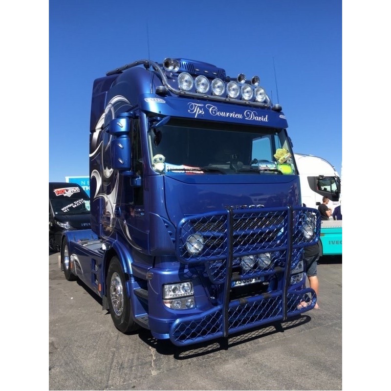 Rampes Iveco inox avec LEDS