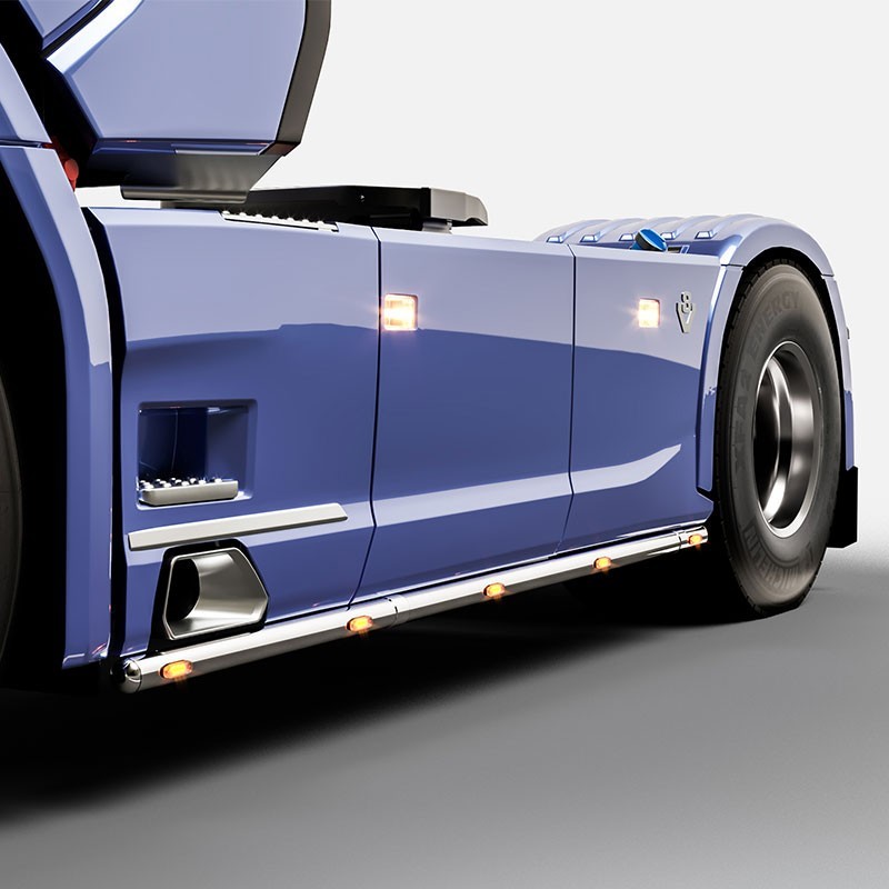 Rampes sous Carénages Inox