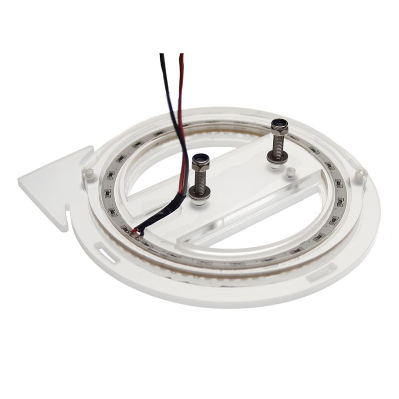 Eclairage Logo LED orange Volvo FH4, FM4 2013 et FMX Base lumineuse...