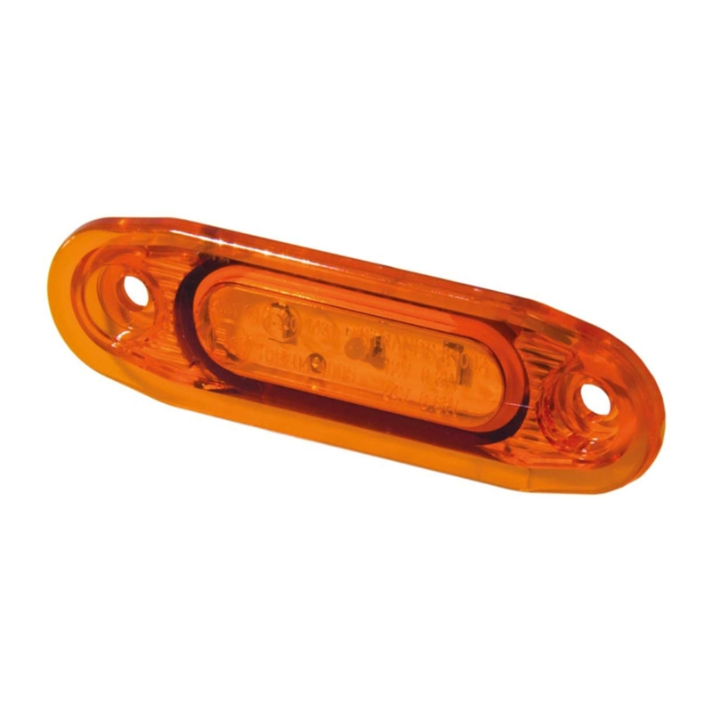 Feu à encastrer Strands orange LED 79x26mm Cable 5m E-approuvé 810022